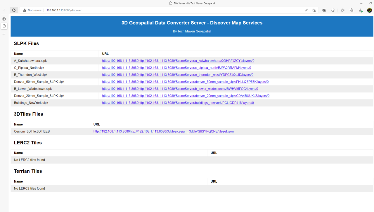 3D Scene Server | 3D Scene Server Windows App